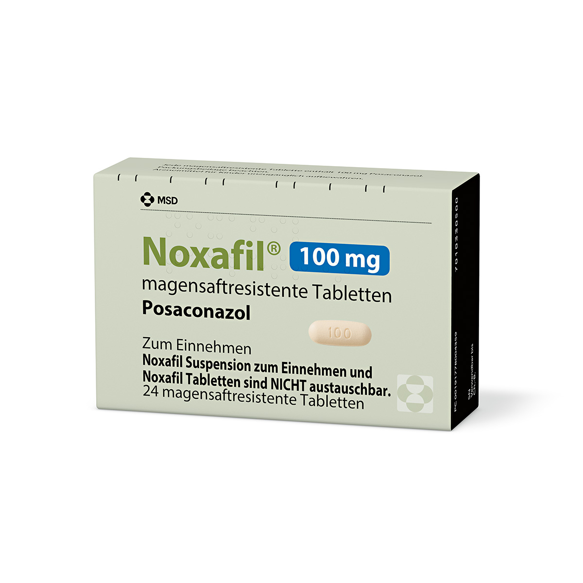 Informationen zu Noxafil® (Posaconazol) von MSD